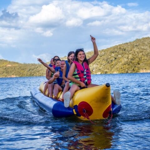 Camping Lago Calima: Camping Calima Windsurf Lago Calima