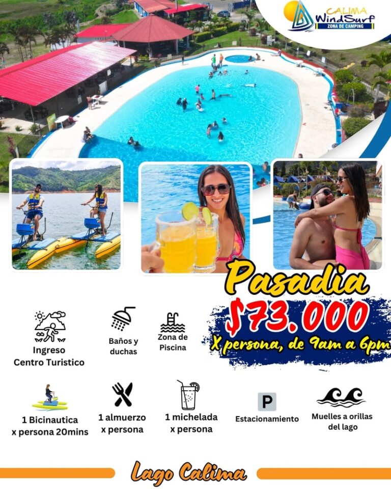 Camping Lago Calima: Camping Calima Windsurf Lago Calima